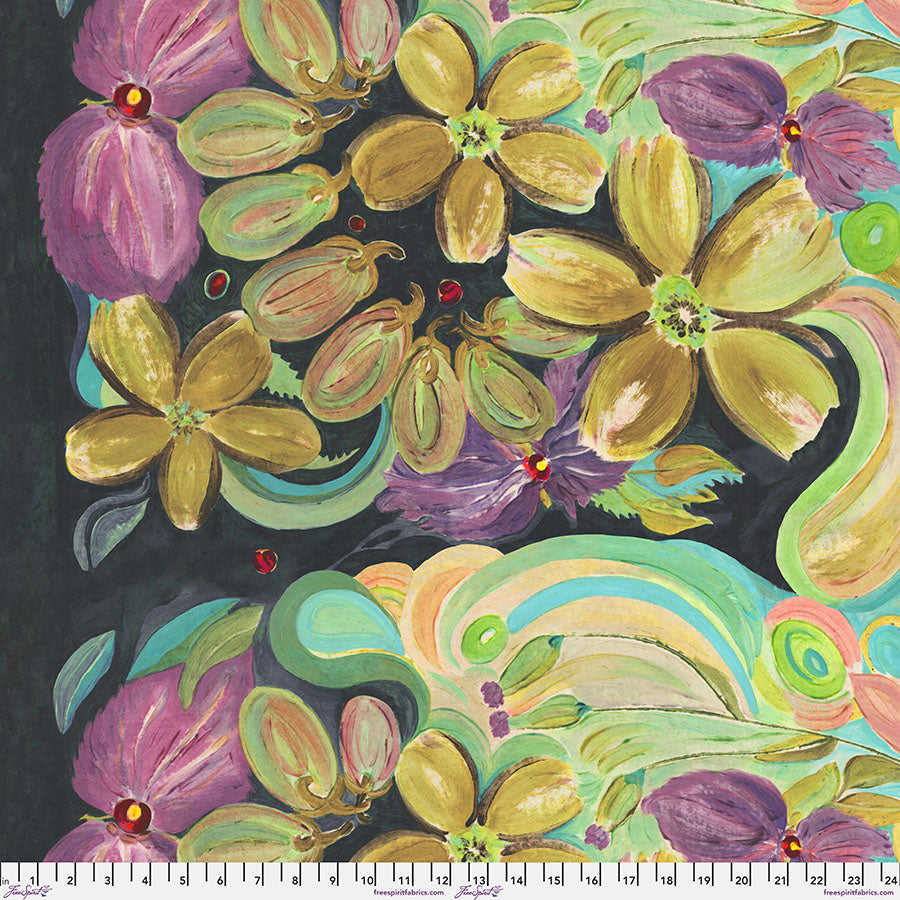 After the Rain Quilt Fabric - Moonlight Glow in Sunset Multi - PWDB053 ...