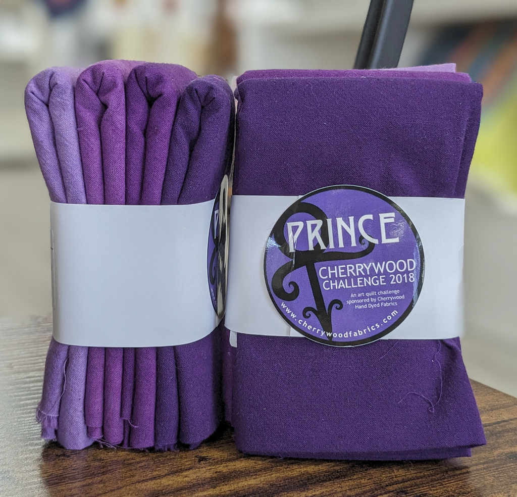 Cherrywood Hand Dyed Fabrics - Prince Medley 4 Step Fat Quarter Bundle ...
