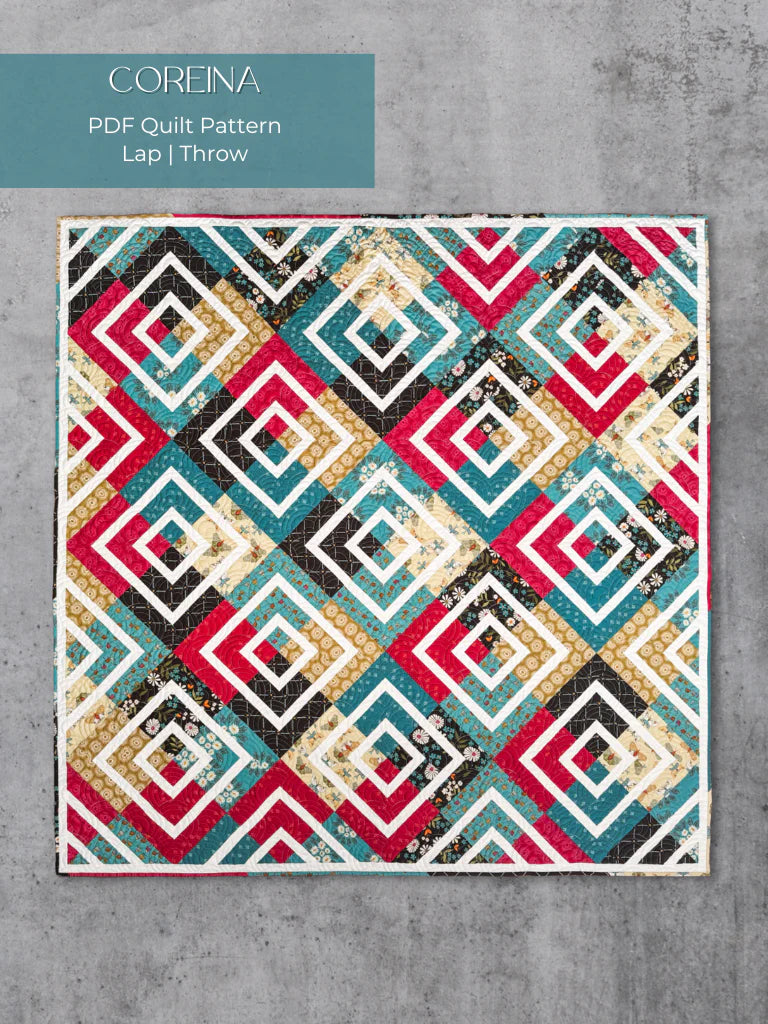 Coreina Quilt Pattern by Meghan Morris - APOQQ019 – Cary Quilting Company