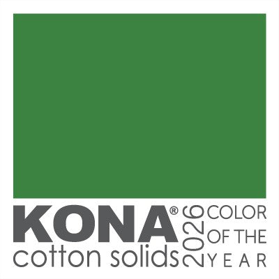 Kona Cotton Solid in Wander Green - K001-2186 - KONA COLOR OF THE YEAR ...