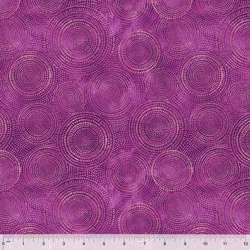 Radiance Quilt Fabric - Blender in Grape Purple - 53727-37 – Cary ...