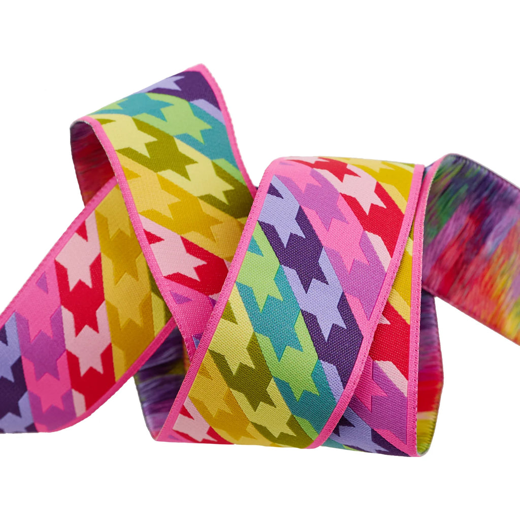 Renaissance Ribbons Untamed by Tula Pink - 1 1/2" Sweet Tooth in Cosmi ...