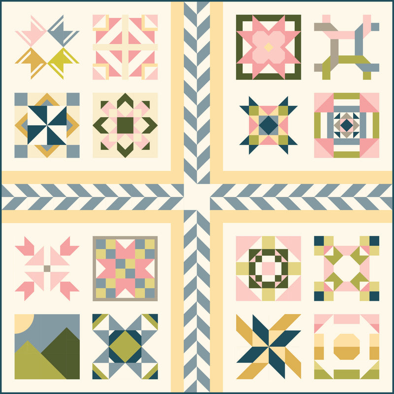 Riley Blake Block Challenge 2026 Fabric Kit - featuring Confetti Cotto ...