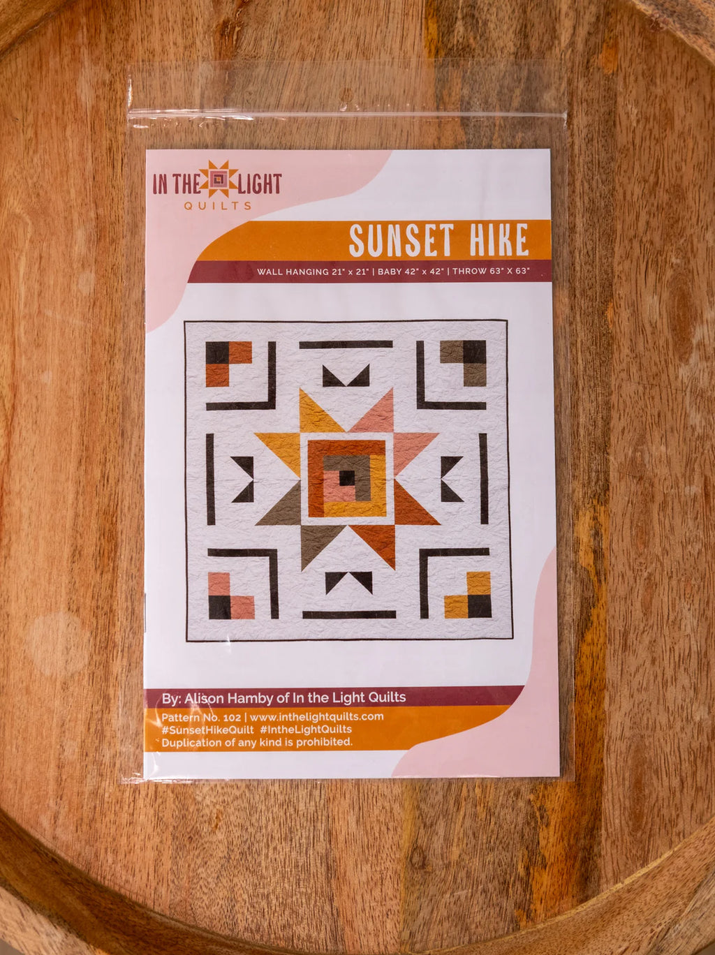 Sunset Hike Quilt Pattern – Cary Quilting Company