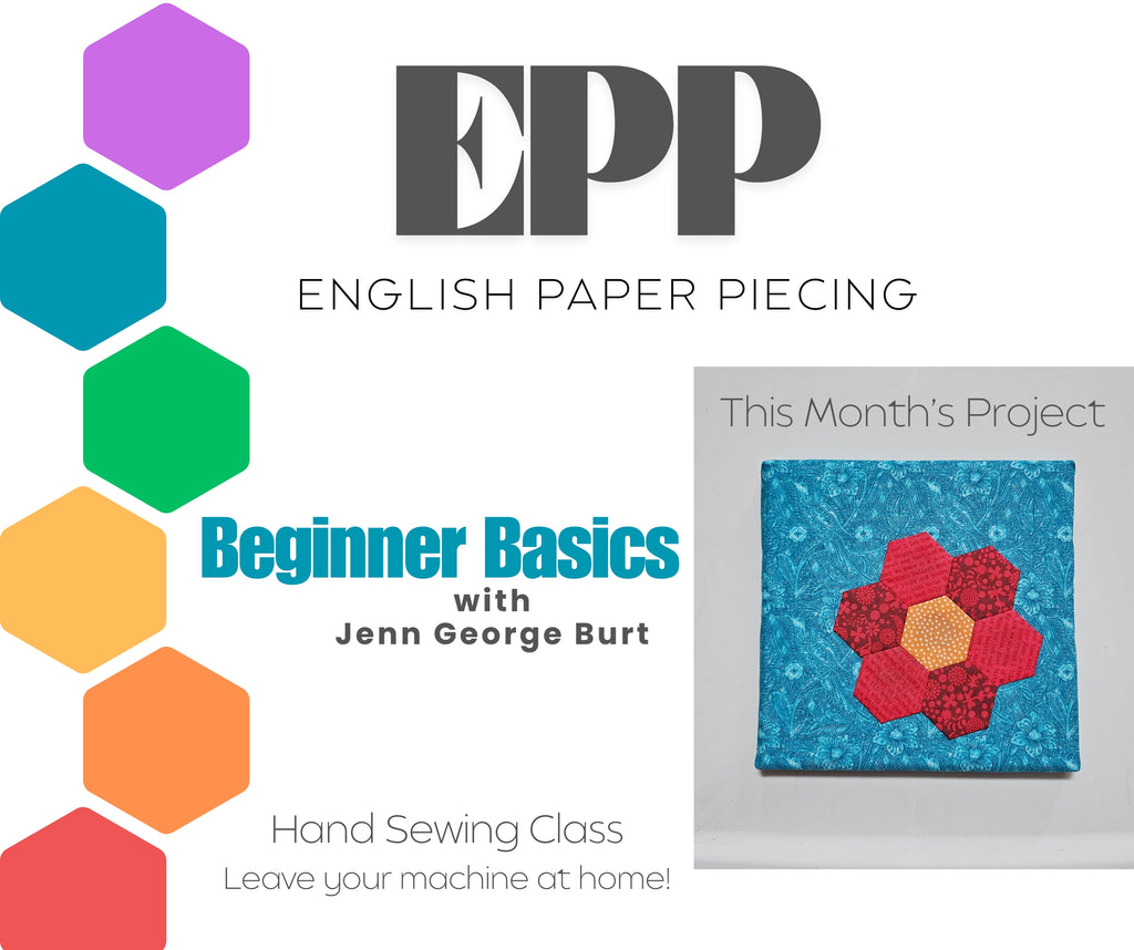 English Paper Piecing (EPP): Beginner Basics with Jenn G.B. – Cary ...