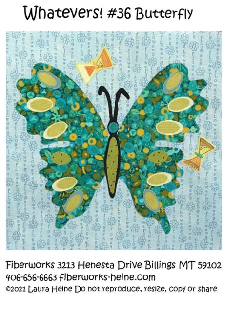 Whatevers! #36 Butterfly Collage Quilt Pattern - LHFWWHAT36 – Cary ...