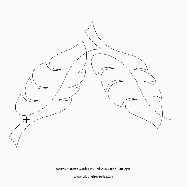 Longarm Pattern: Quills – Cary Quilting Company