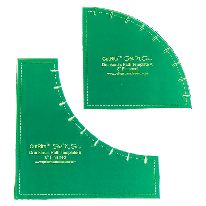 CutRite Slit 'N Sew Template - Drunkard's Path 8" - 31170 – Cary ...