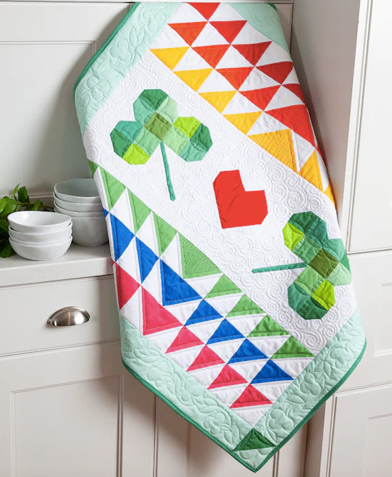 Riley Blake Table Topper Kit of the Month - March Shamrock Love by Bev ...